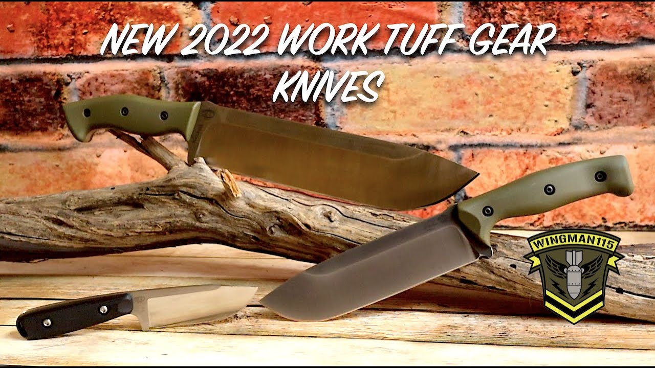 NEW 2022 WORK TUFF GEAR KNIVES - KODIAK - WOLVERINE - LYNX - YouTube