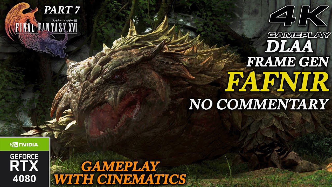 Final Fantasy XVI Fafnir | RTX 4080 4k | No Commentary Gameplay p7 ...