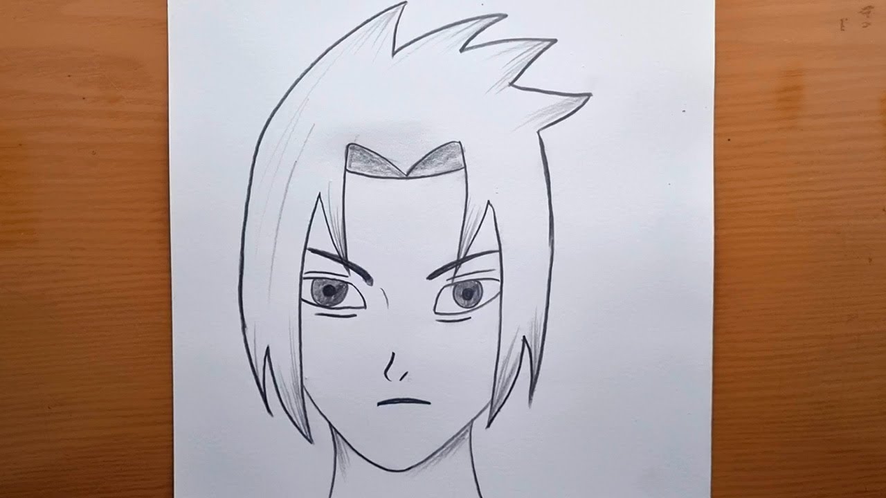 Comment dessiner SASUKE (Naruto Shippuden) étape par étape, facile et ...