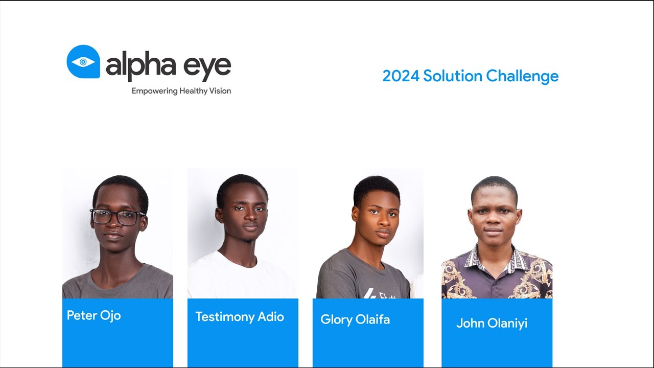 Alpha-Eye - GDSC Solution Challenge 2024 - YouTube