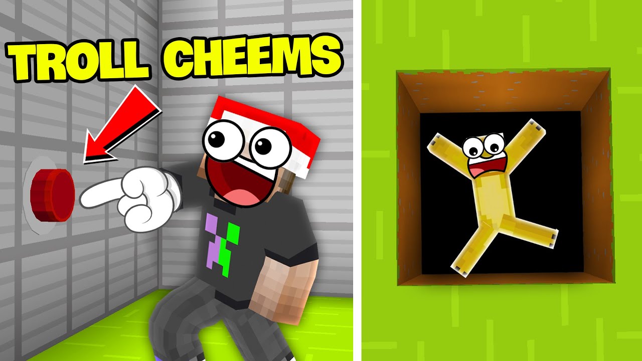 Tôi Đã Troll Cheems Thành Công Trong Minecraft DeathRun - YouTube