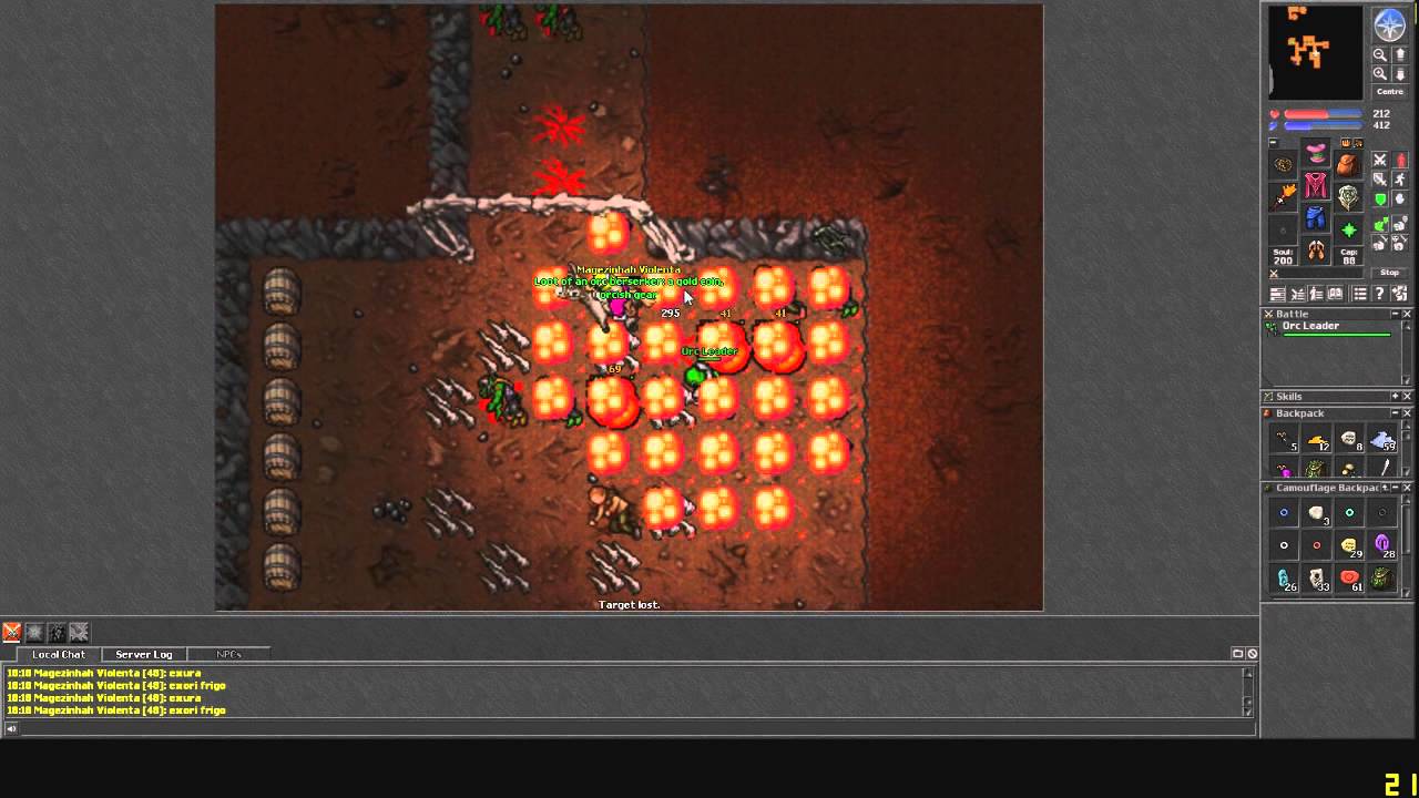 Tibia #13 Barbarian Axe Quest - YouTube