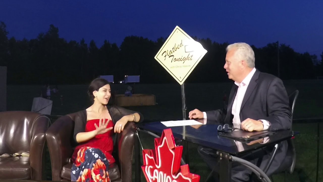 Goldie Ghamari Interview Canada Day - YouTube