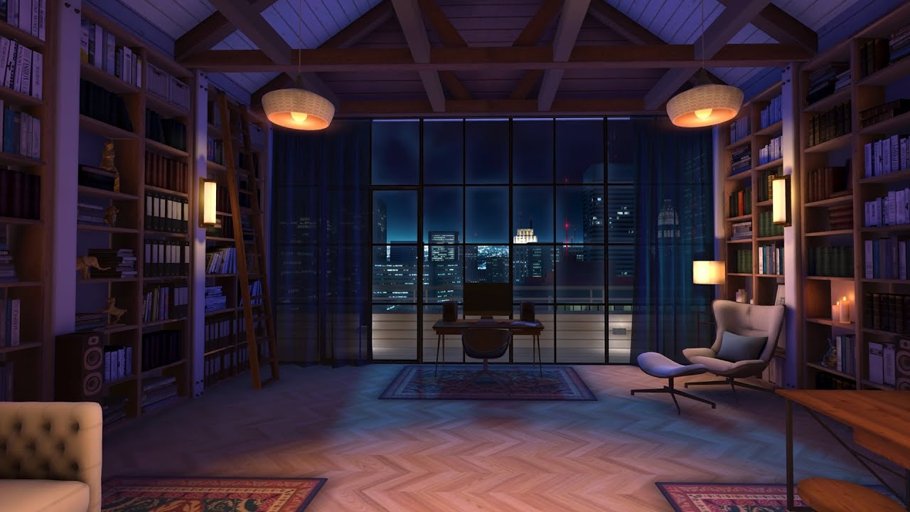 Library Loft - Calm Experience - YouTube