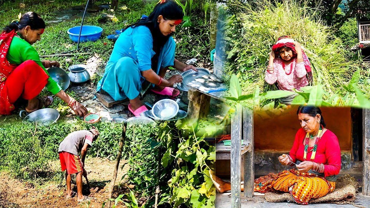 Rural Life In Nepal ll Rural Village Life - Part 11 - YouTube