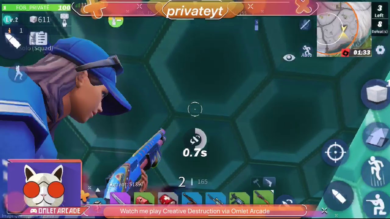 Watch me play Creative Destruction via Omlet Arcade! - YouTube