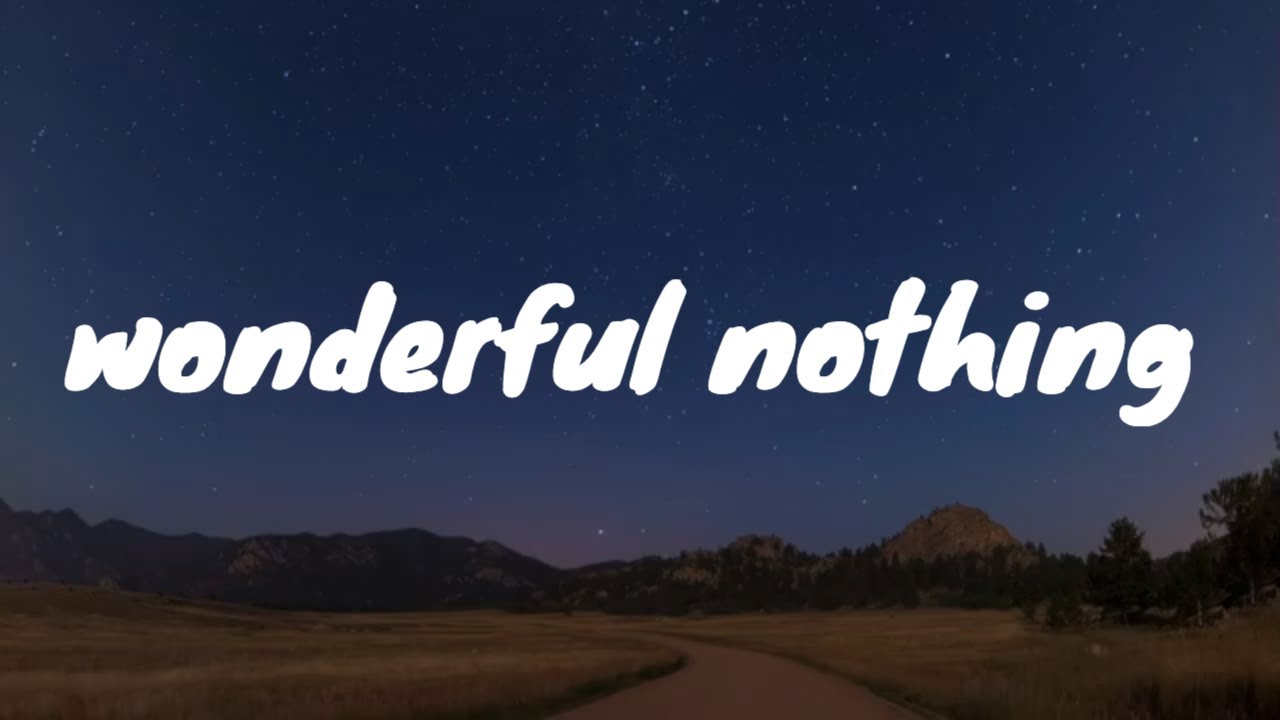 Glass Animals- Wonderful Nothing Lyrics - YouTube