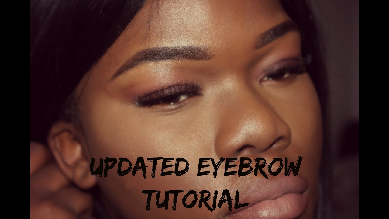 Updated Eyebrow Tutorial | 2016 - YouTube