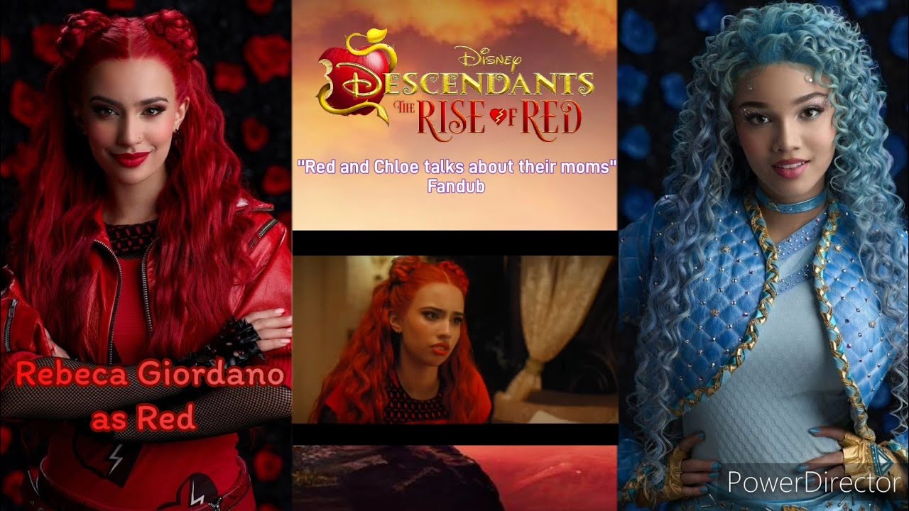 Descendants: The Rise of Red "Red and Chloe talks about their moms ...
