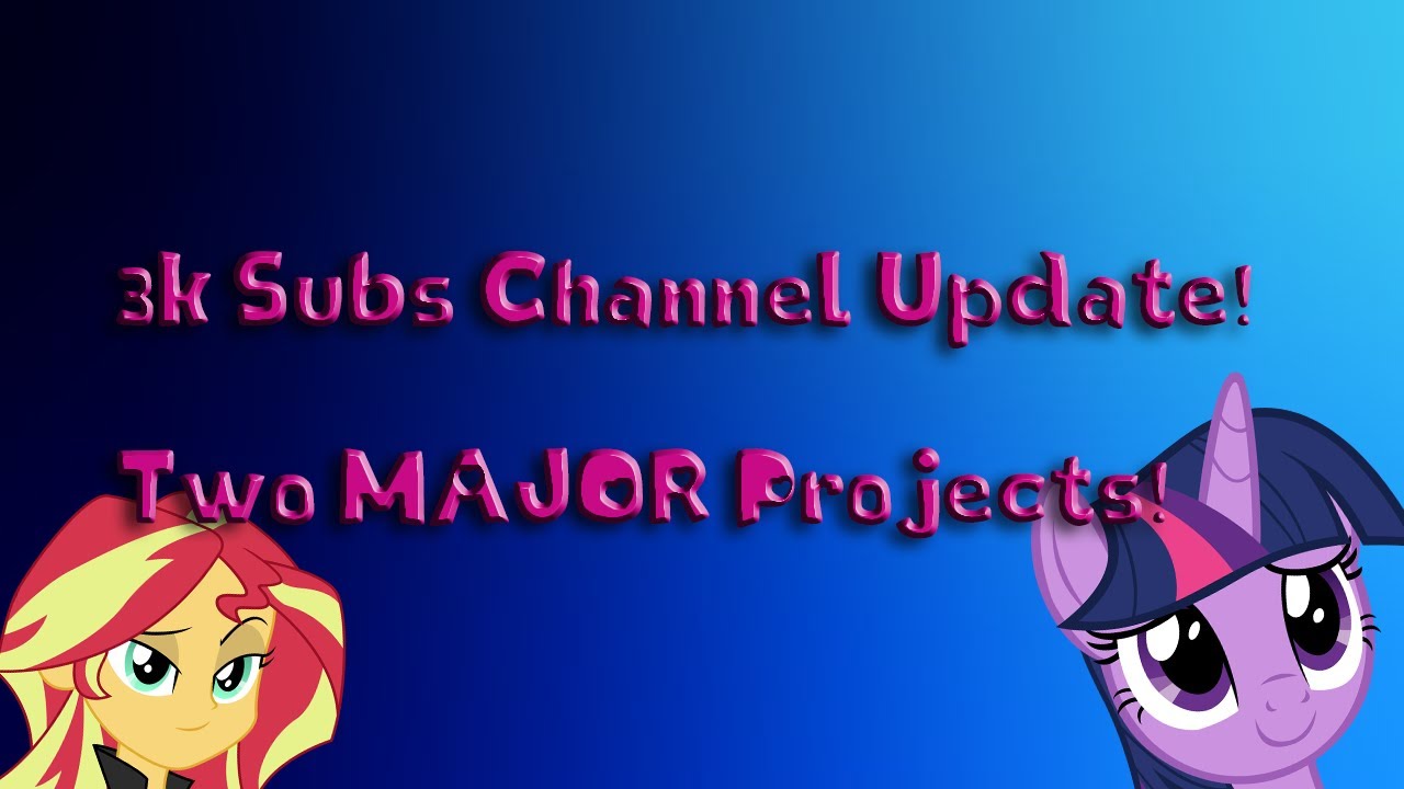3K Subs Channel Update - Two Major Projects Coming to the Channel - YouTube