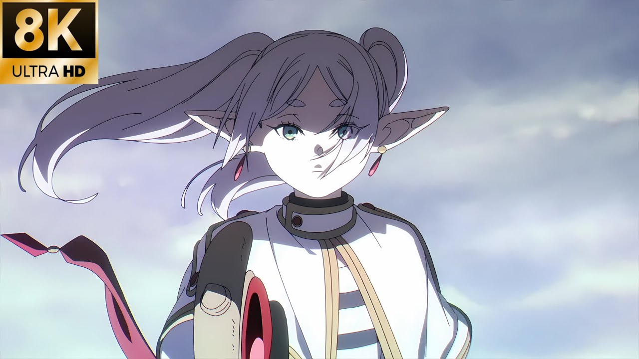 Frieren vs Demon Qual 8K - Frieren: Beyond Journey's End EP3 - YouTube