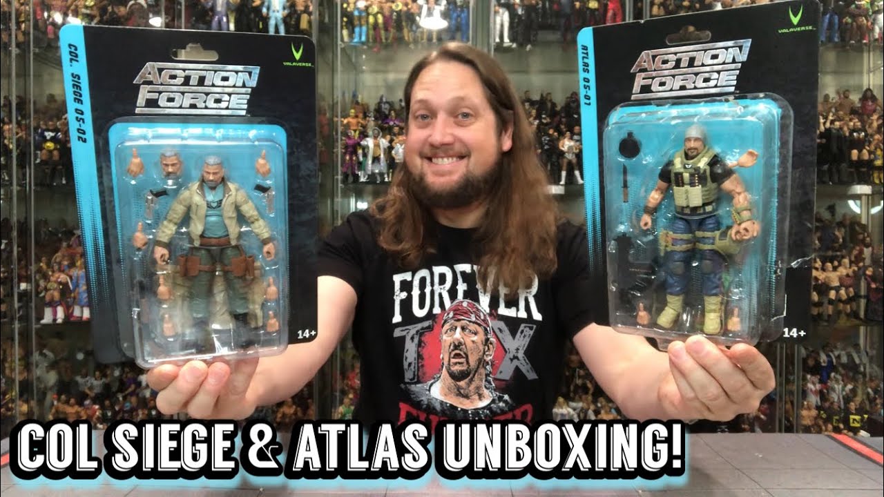 Col Siege & Atlas Valaverse Action Force Unboxing & Review! - YouTube