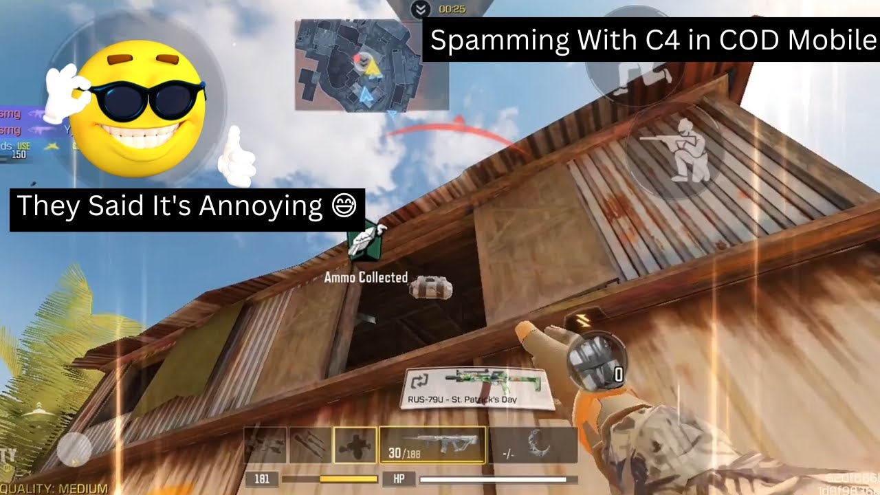 Trolling Everyone with C4💣 In COD Mobile 😂 | They Said it's Annoying 💢 #codmobile #codm #gaming ...