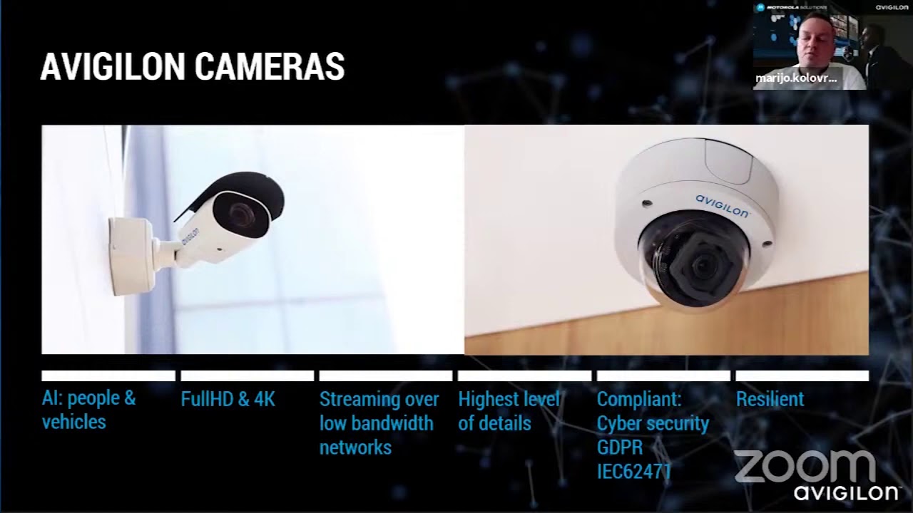 AVIGILON LECTURE: Superior Next-Generation Video Analytics Surveillance ...