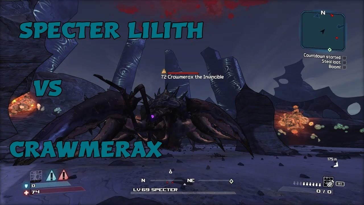 Borderlands Remastered Raid Boss: Specter Lilith vs Crawmerax the ...