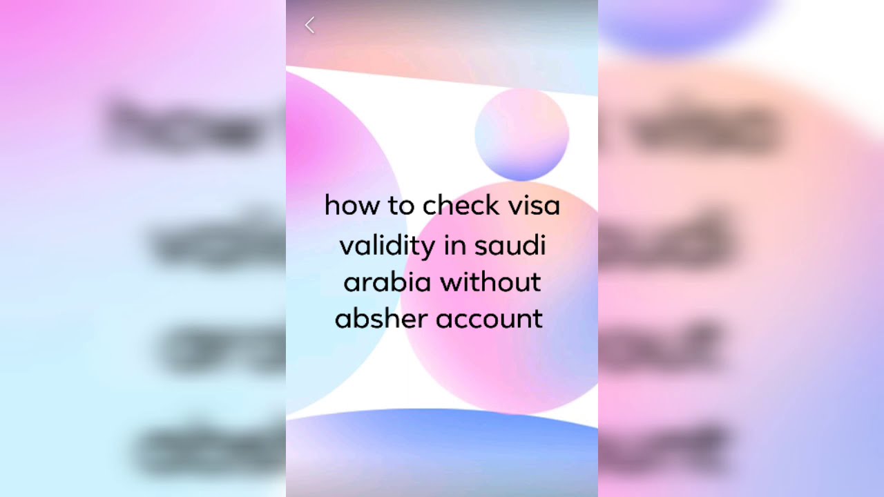 How To Check Visa Validity In Saudi Arabia Without Absher Account YouTube how-to-check-visa-validity-in-saudi-arabia-without-absher-account-youtube