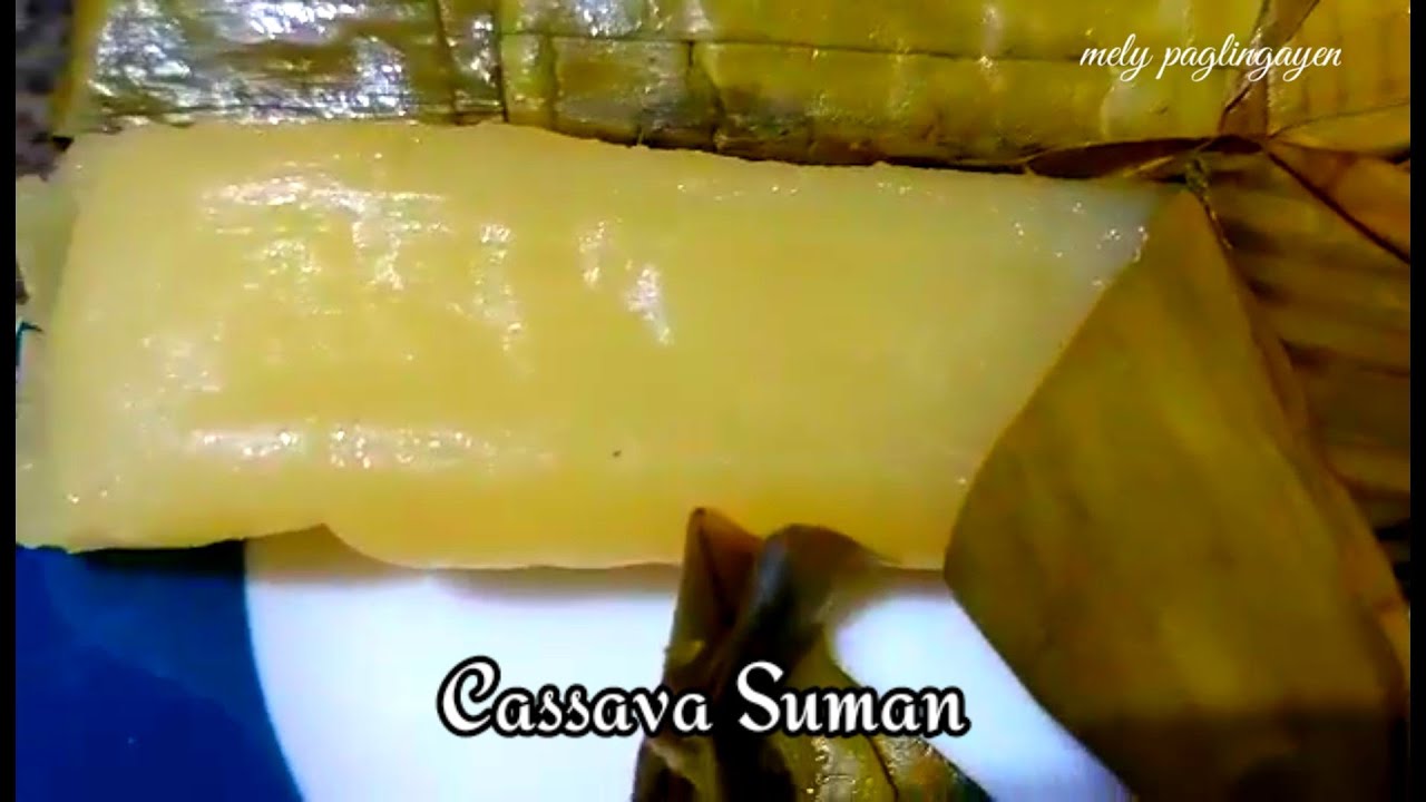 Cassava Suman 2 Ingredients - YouTube