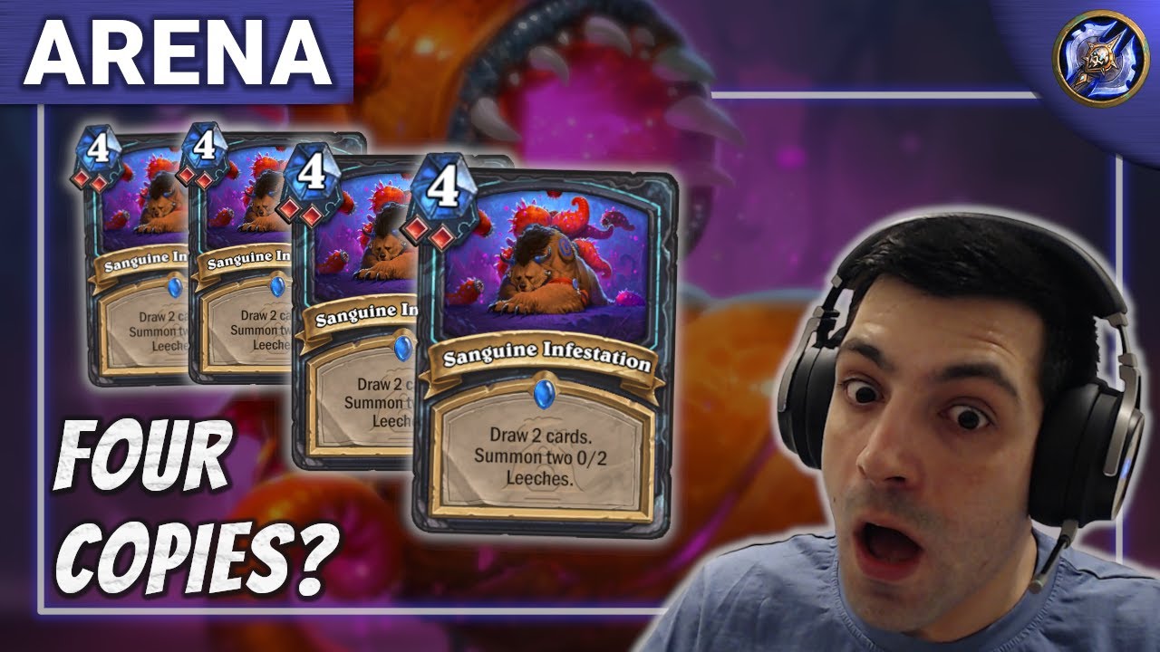 FOUR Copies Of The Strongest Leech Card? | 12 Win Death Knight ...