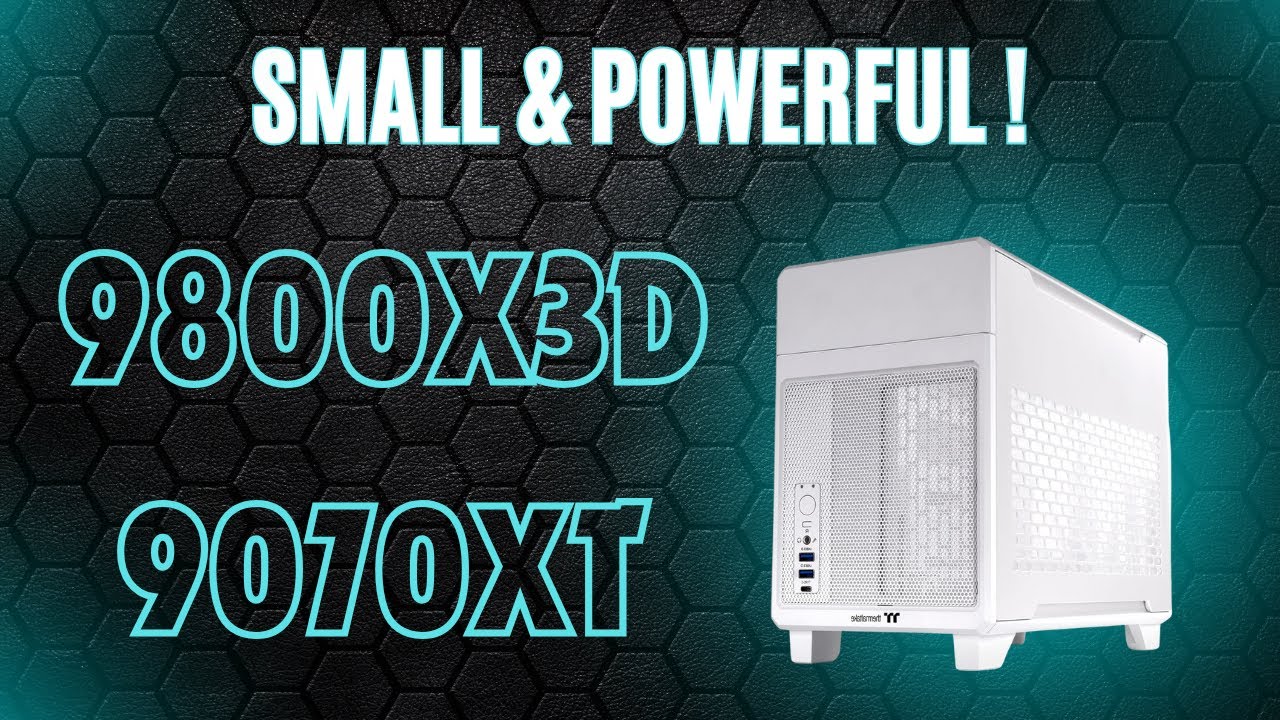 The Ultimate Mini ITX Gaming PC Build Guide! Ryzen 7 9800X3D & RX 9070 ...