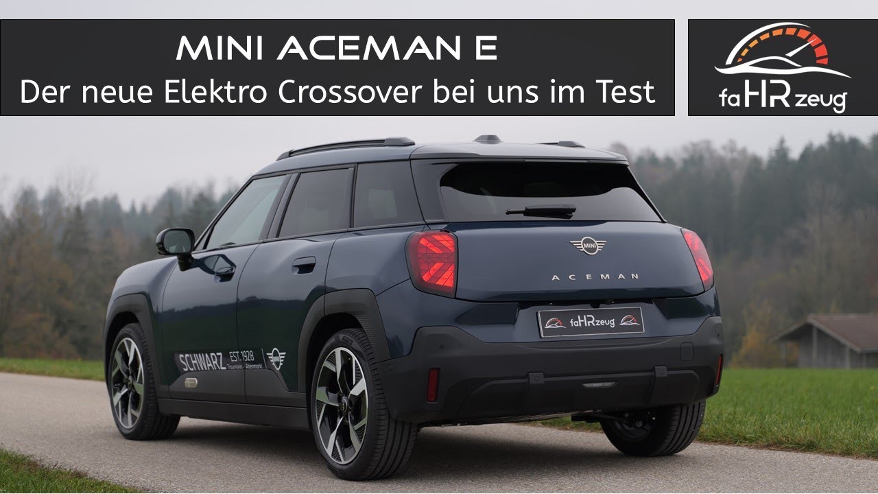 MINI Aceman E (2024) - So gut ist das neue Elektro SUV / Fahrbericht ...