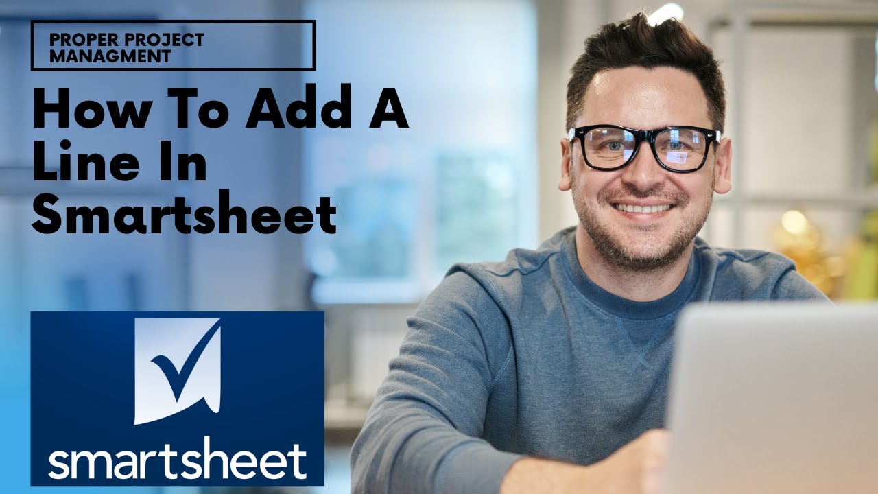 How To Add A Line In Smartsheet - YouTube