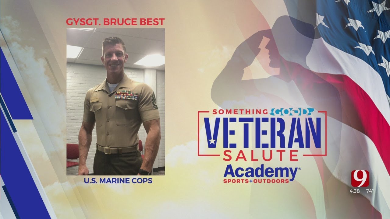 Veteran Salute: Gunnery Sgt. Bruce Best - YouTube