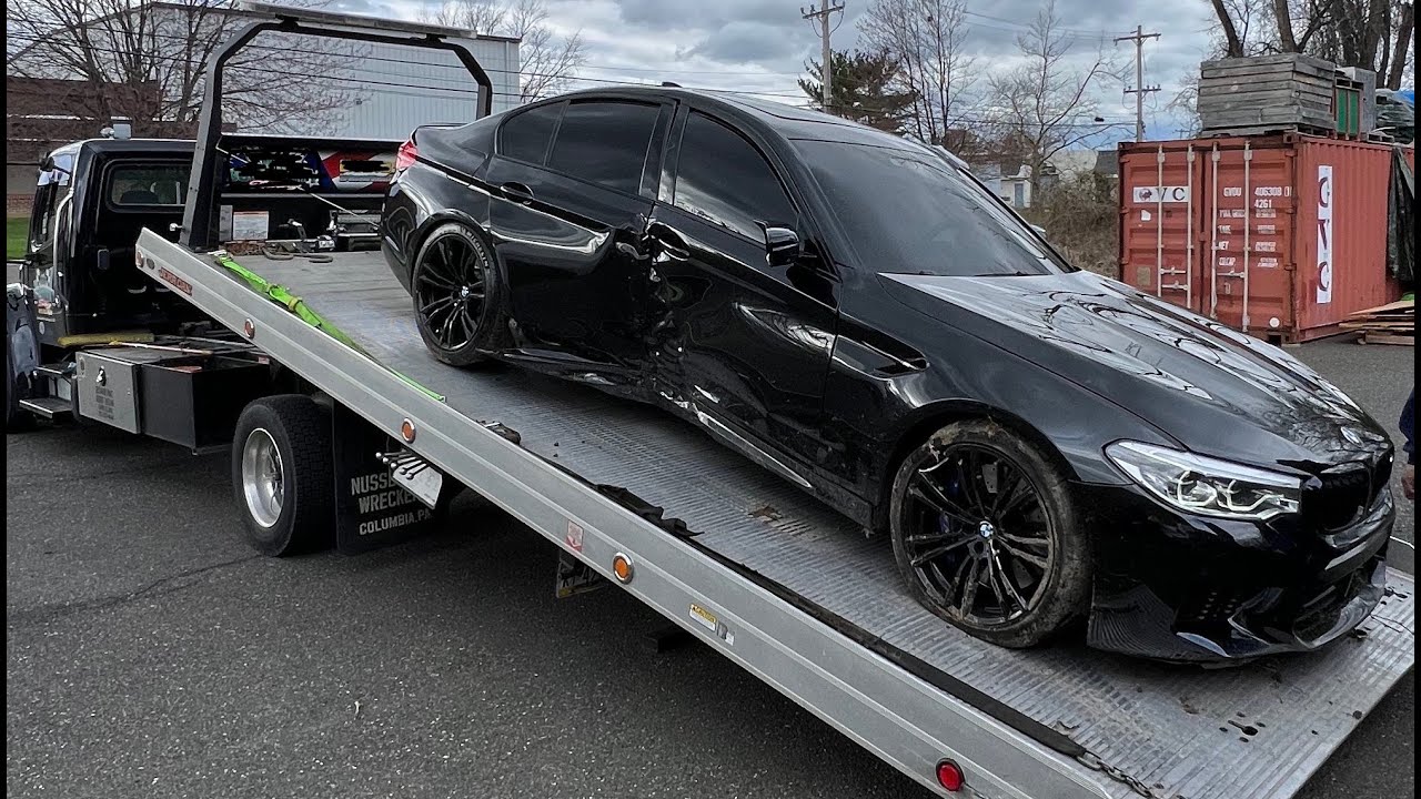 MY F90 M5 IS TOTALED! | What's Next? - YouTube