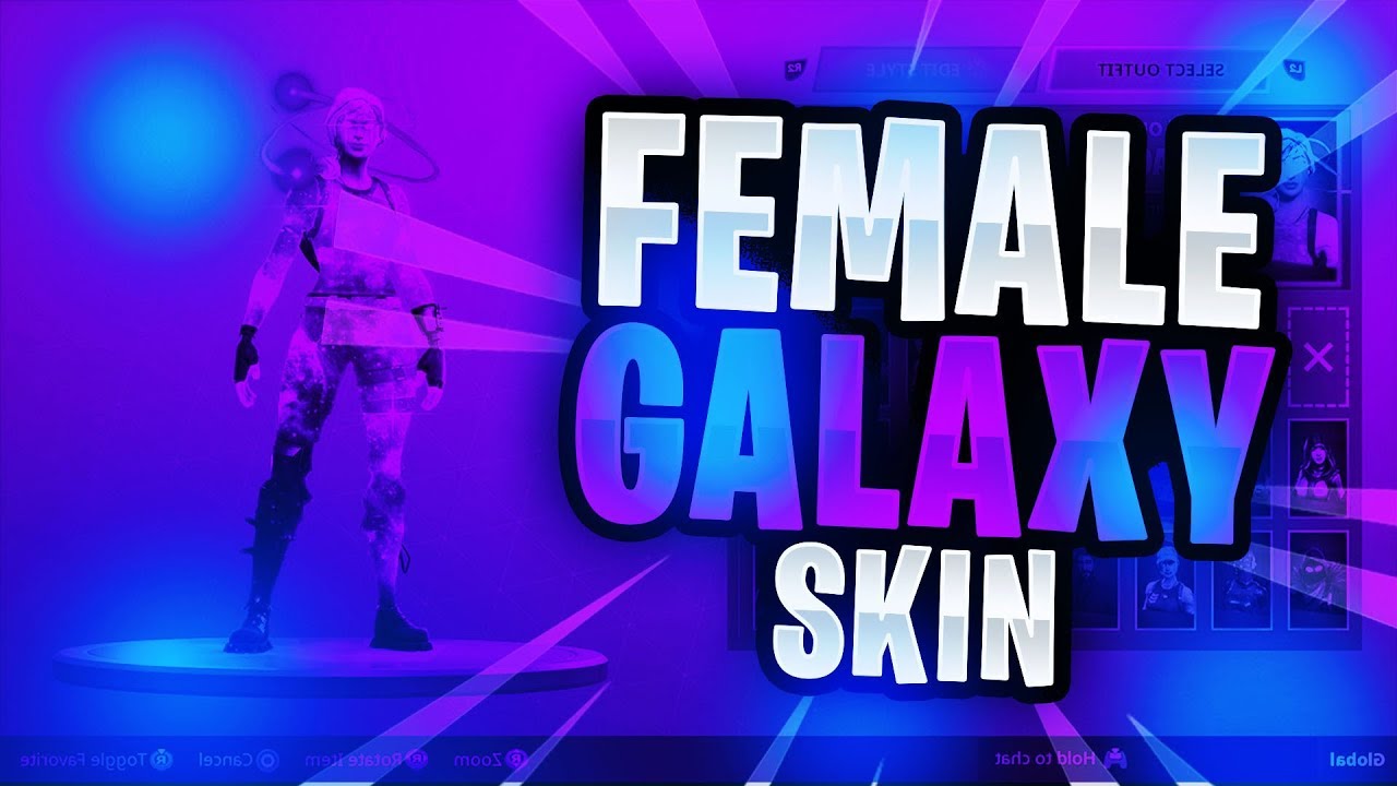 FORTNITE HOW TO GET THE FEMALE GALAXY SKIN *EASY* - YouTube