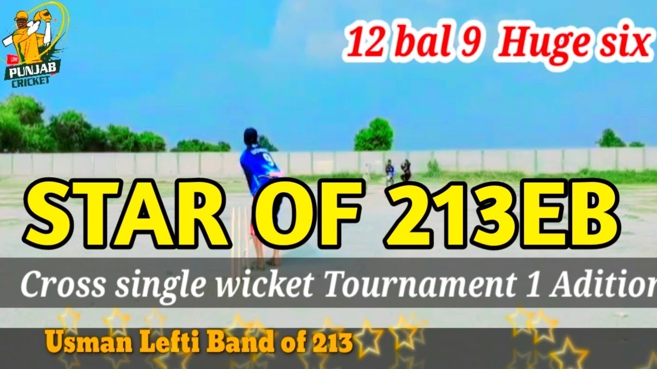 usman naik 12 bal 9 Six ||| Huge sixes || 213 Cross single wicket ...