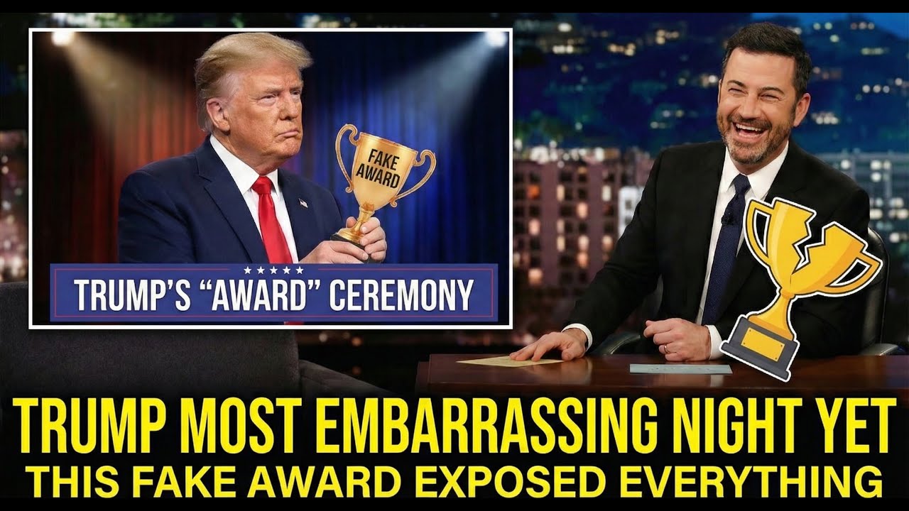Trump’s EMBARRASSING Awards Show Meltdown | Fake Prizes, New Feuds ...