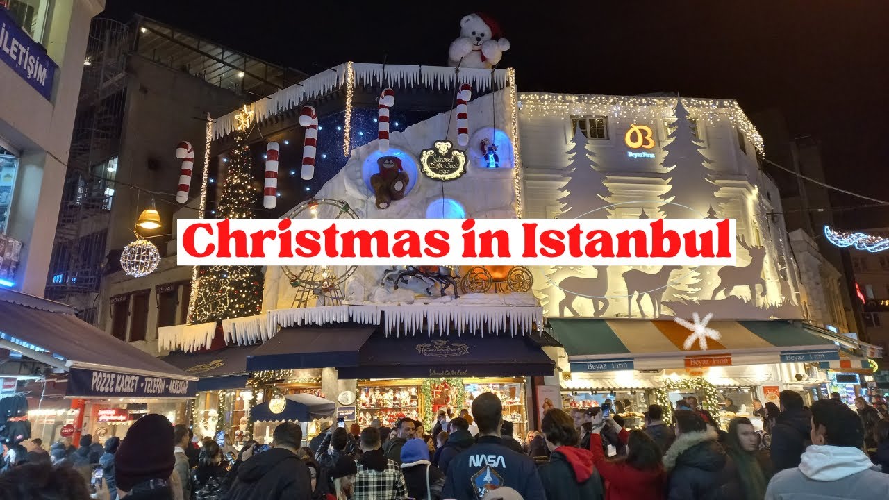 Christmas celebrations in Istanbul || life in Turkey 🇹🇷 - YouTube