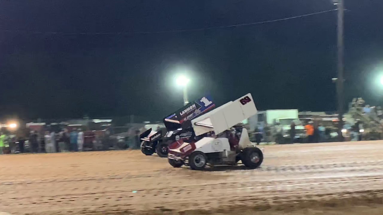 Tim Crawley wins the feature race at I-30 Speedway in Little Rock ...