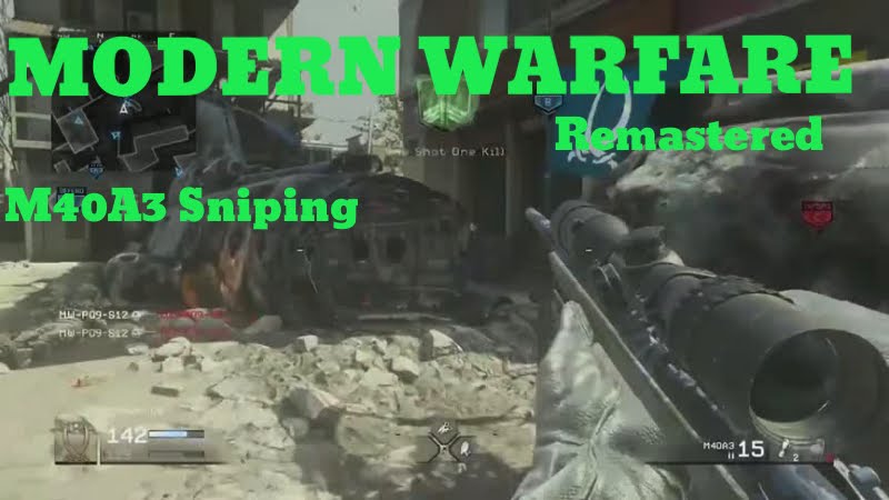 How the M40A3 Plays in Modern Warfare Remastered (COD4 Remastered ...