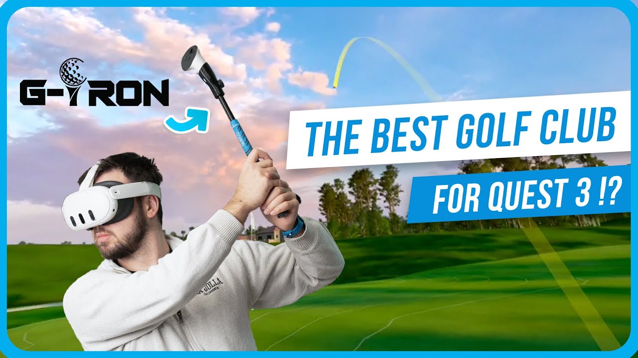 The Game-Changer VR Golf Club for Quest 3?! The G-Iron | Golf plus ...