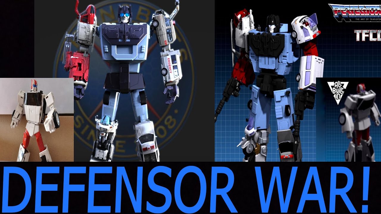 DEFENSOR WARS HAVE BEGUN FOR MASTERPIECE TRANSFORMERS! - YouTube