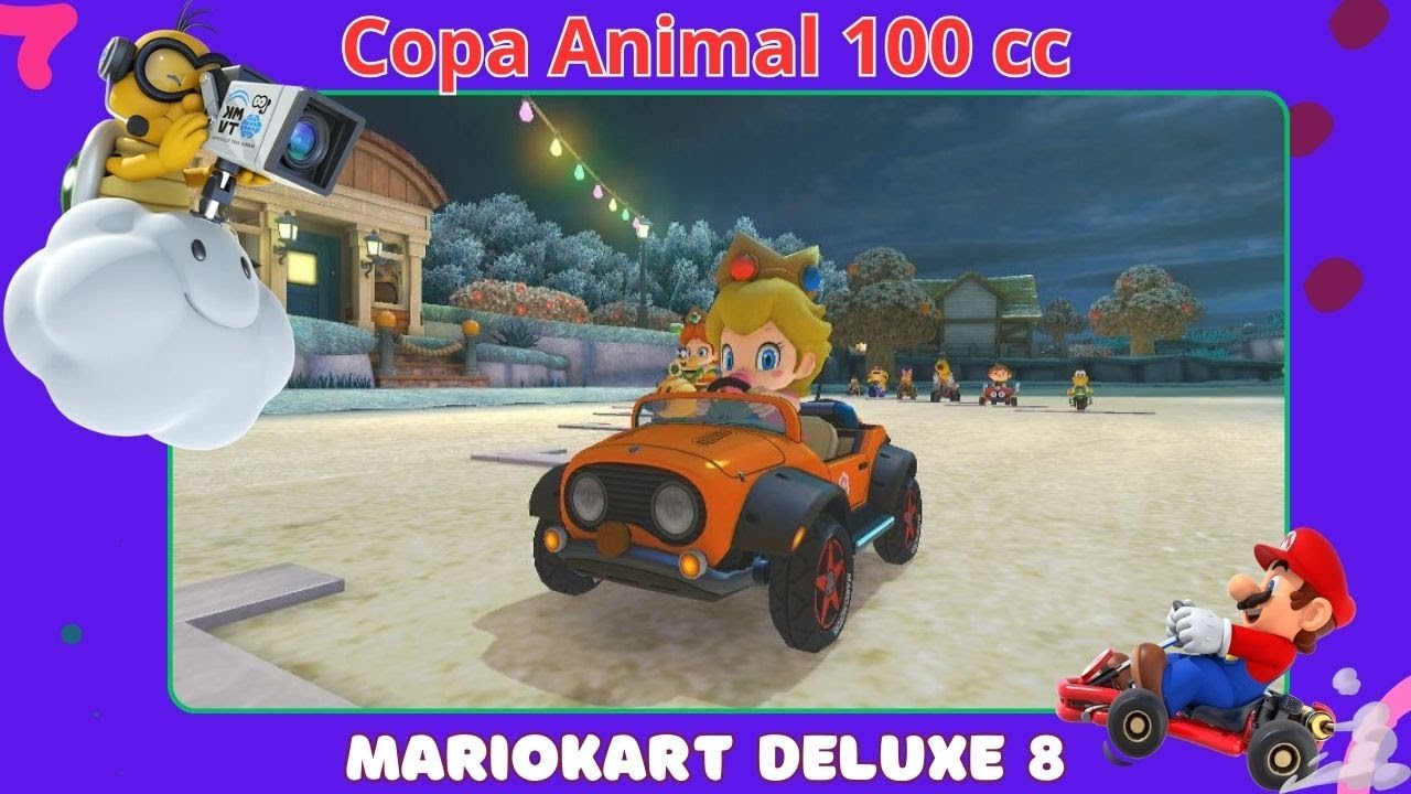 MarioKart8 Copa Animal 100 CC - YouTube