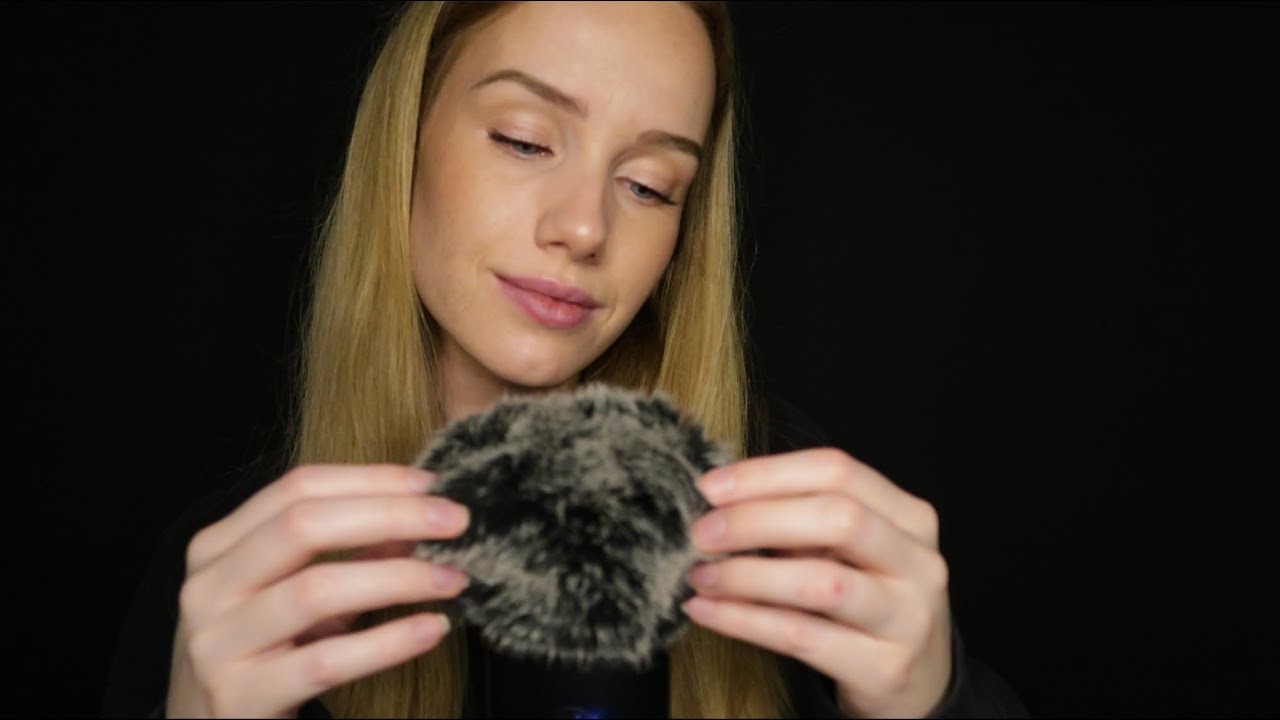 Asmr Fluffy Mic Stroking And Slow Hand Movements Youtube