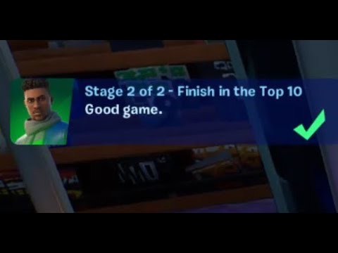 Fortnite - Finish in the top 10 - Chapter 3 Season 4 - YouTube