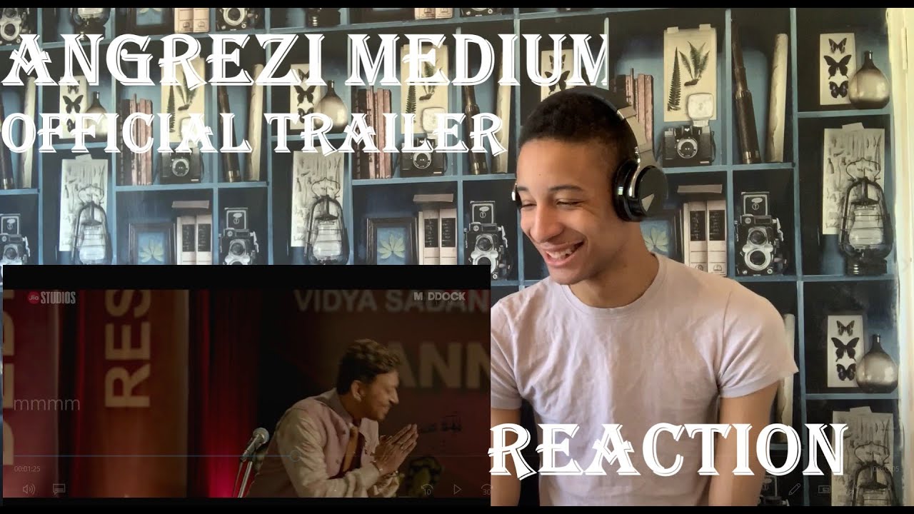 Angrezi Medium - Official Trailer | Reaction - YouTube