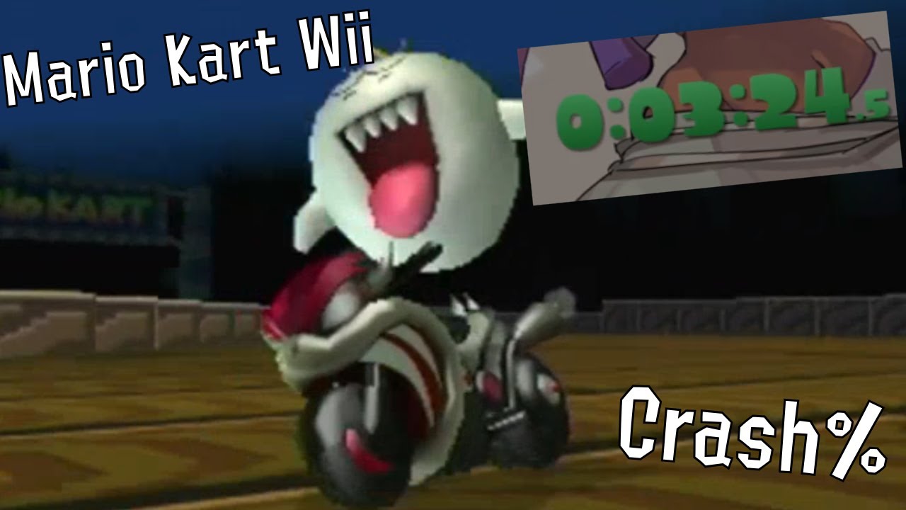 Mario Kart Wii Crash% in 3:24.5 [Commentated] - YouTube