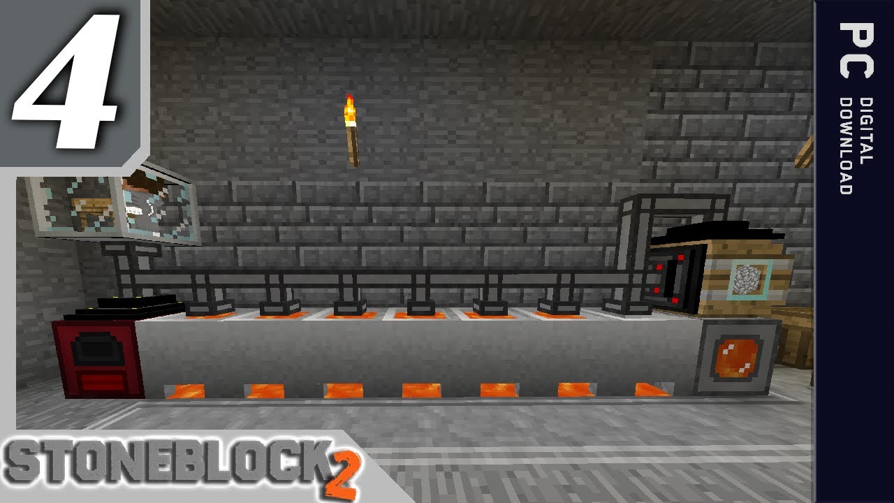 Stone Block 2 | Part 4: Magnetic Crucible | [Minecraft Mod Pack | No ...