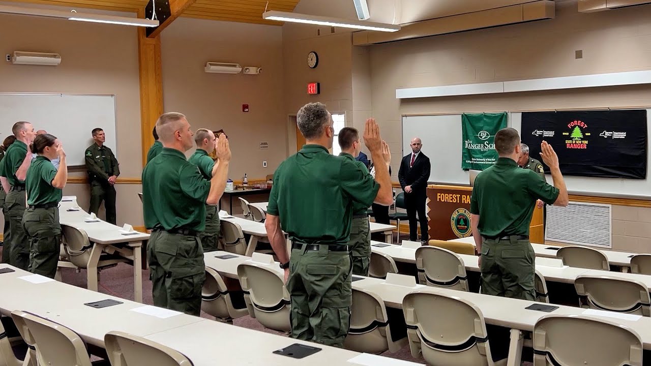 24th Basic School for Forest Rangers Swearing-in - YouTube