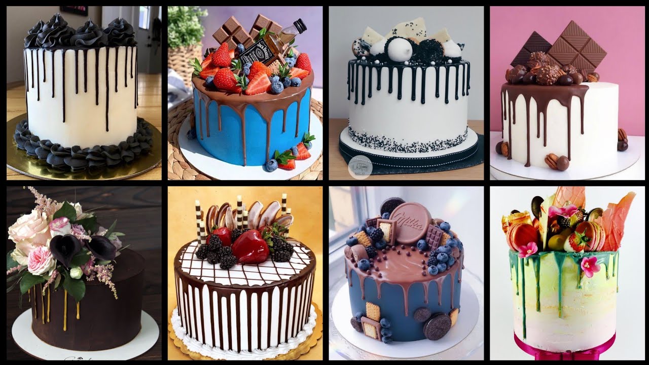 Delightful Mens Birthday Drip Cakes Designs |Amazing Cakes Decor Ideas ...
