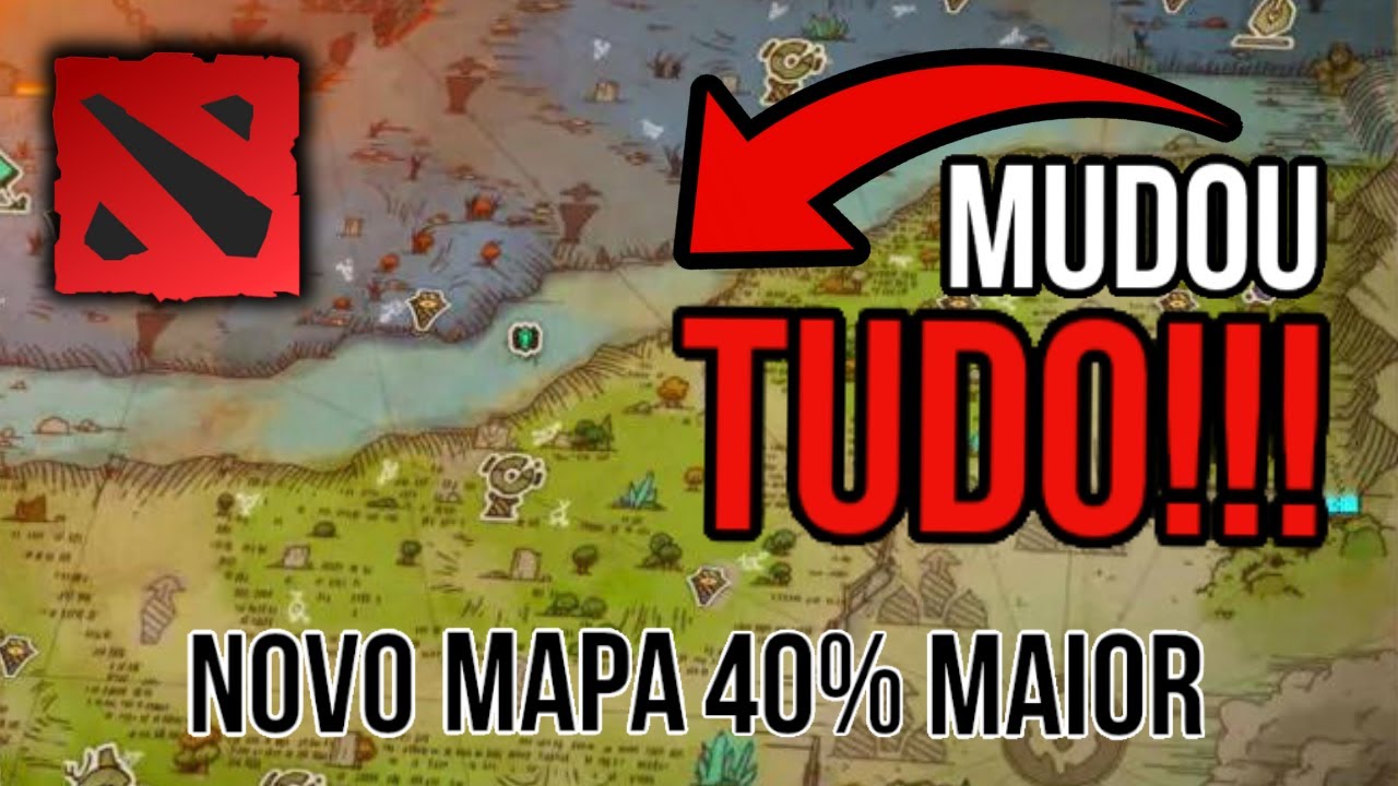 EXPLORANDO o NOVO mapa de DOTA 2 com meu parceiro de batalha!🔥🗺️ - YouTube