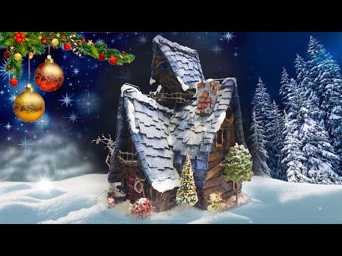 Build a whimsical Christmas fairy house using cardboard