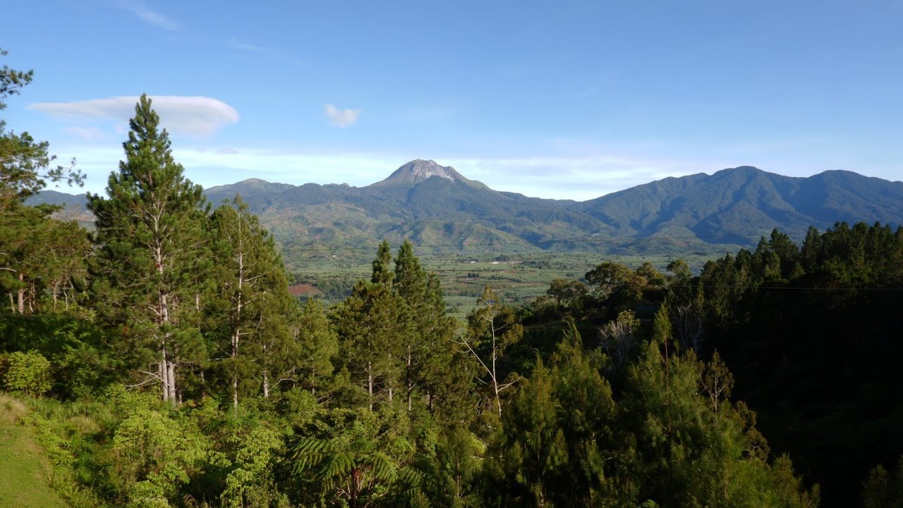 Kapatagan, View of Mt. Apo - YouTube