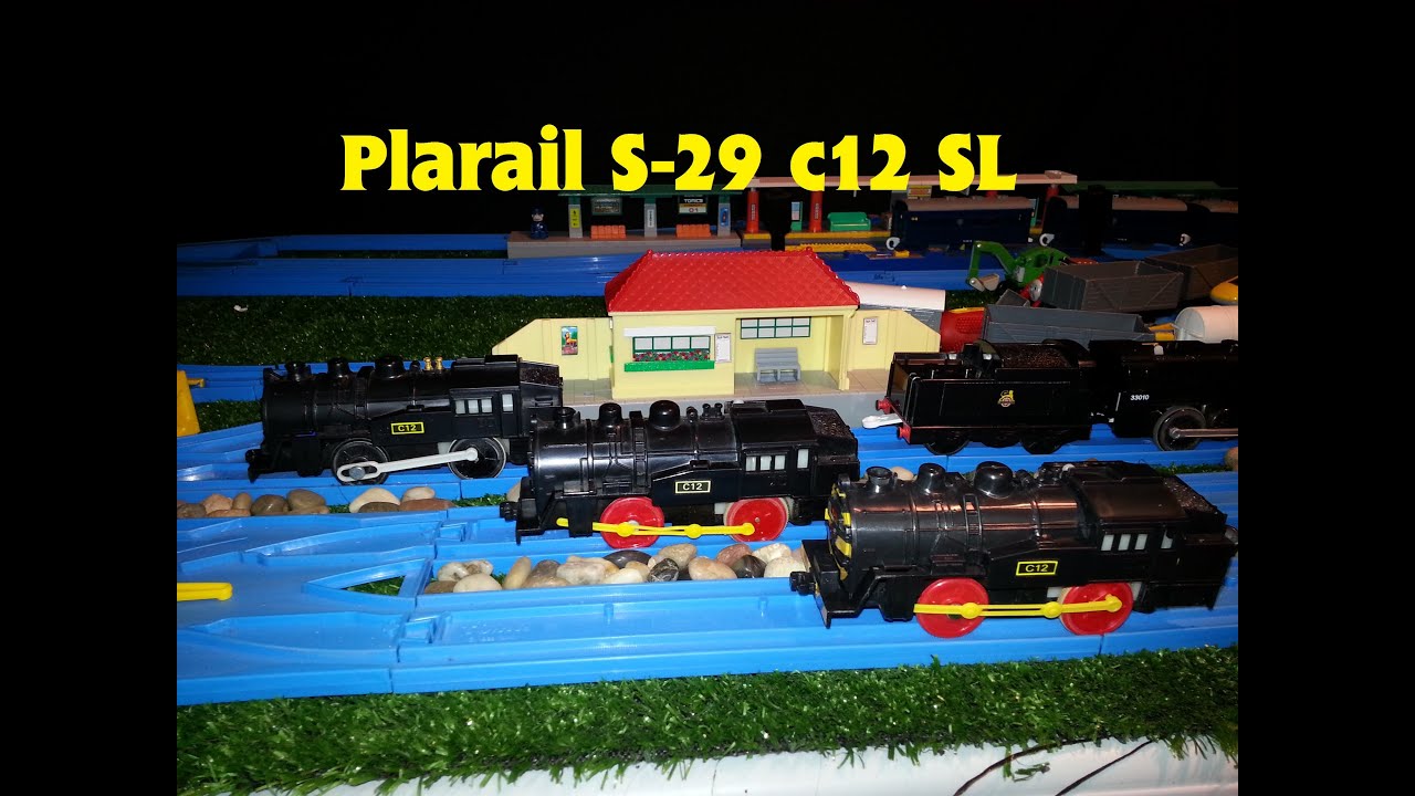 Plarail S-29 C12 SL unboxing review and first run (day of the C12's ...