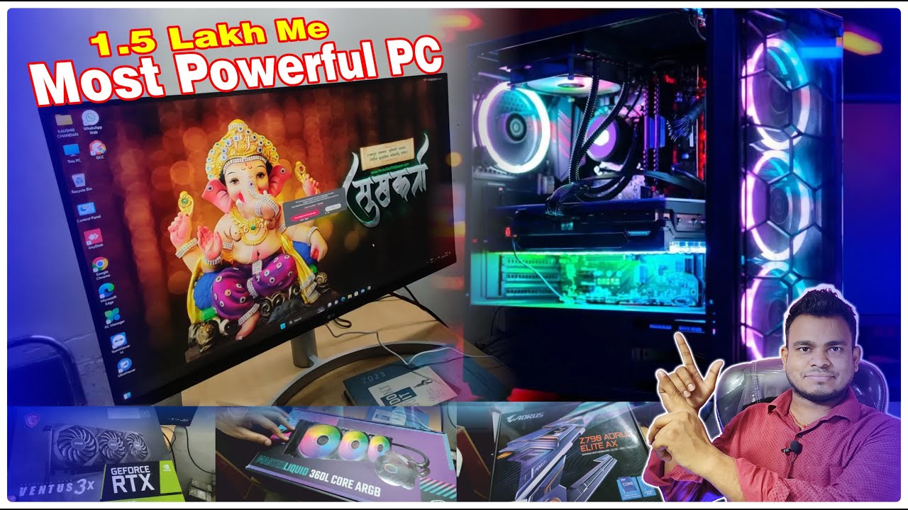 NEW PC Setup Build 1.5 Lakh Me MOST POWERFUL PC | BUDGET GAMING PC PC ...