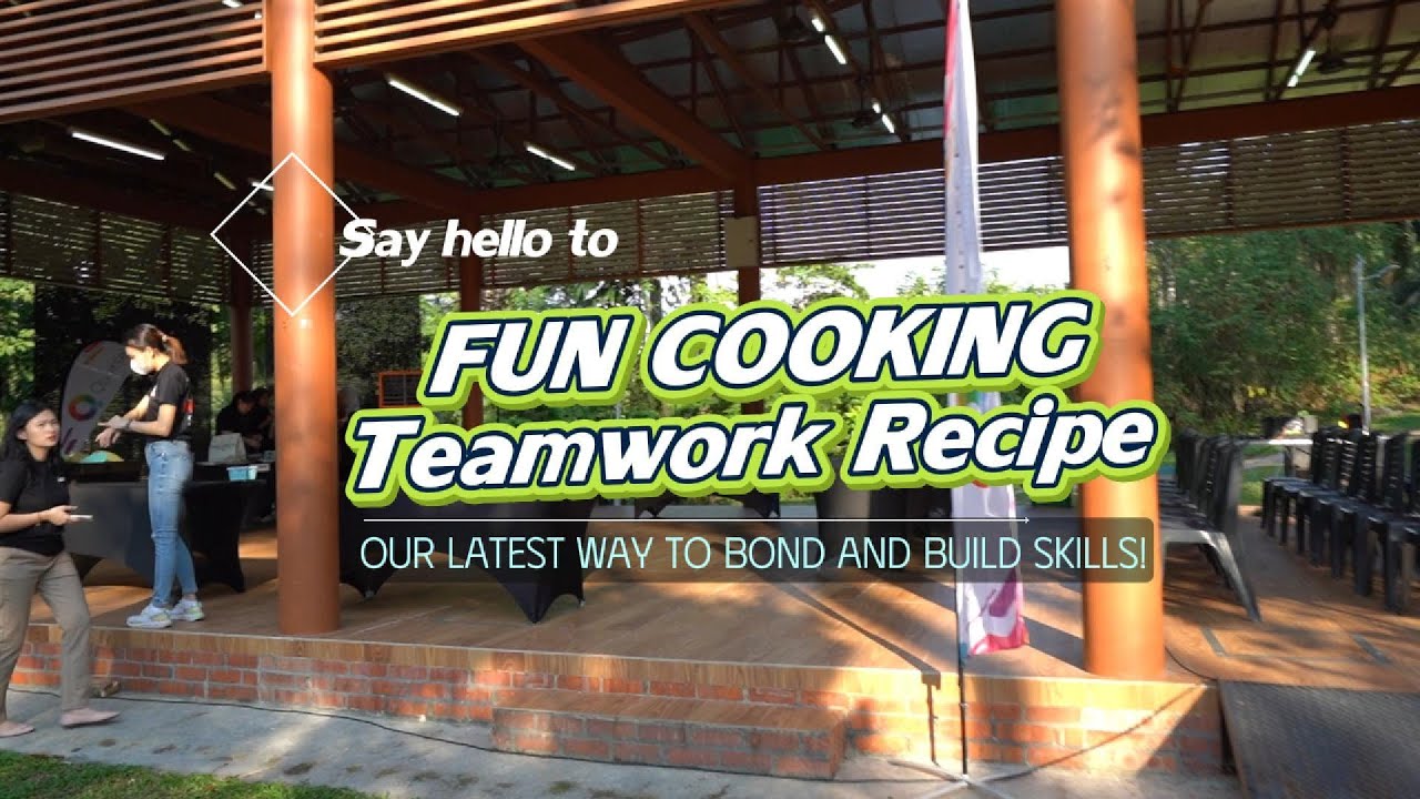 Fun Cooking in Team Building - YouTube