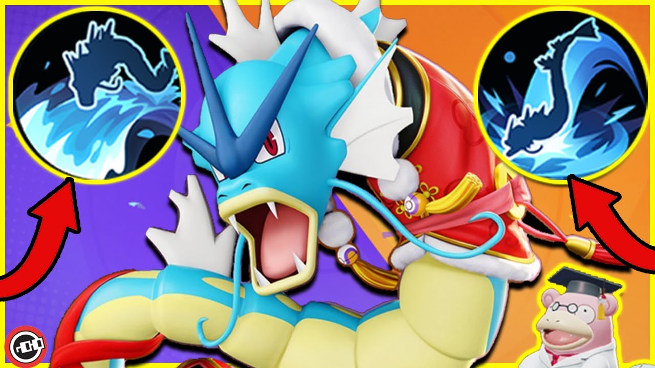 WHICH GYARADOS MOVESET IS BEST?| Pokemon UNITE - YouTube
